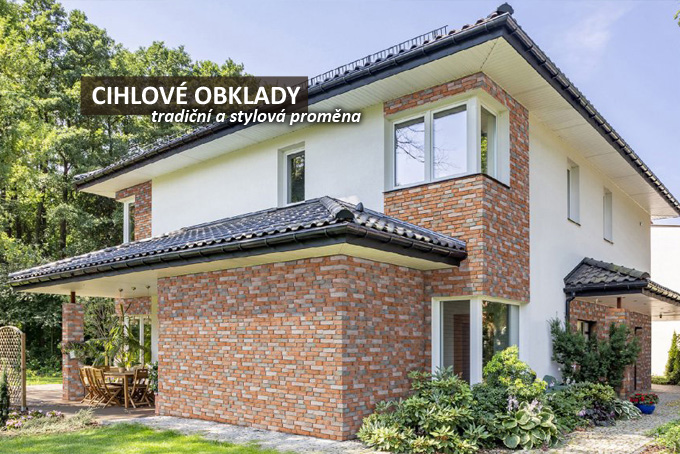 Cihlové obklady na fasádu - Tradiční a zároveň stylová proměna domu ...