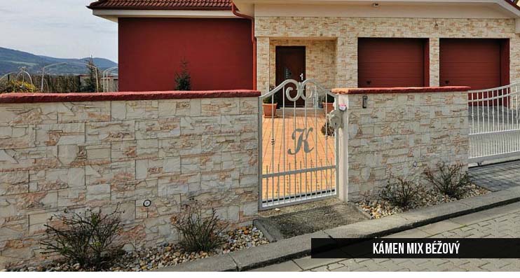 Inspirace - Kamenné Ploty - fotogalerie obkladu plotu | Kamenné obklady ...