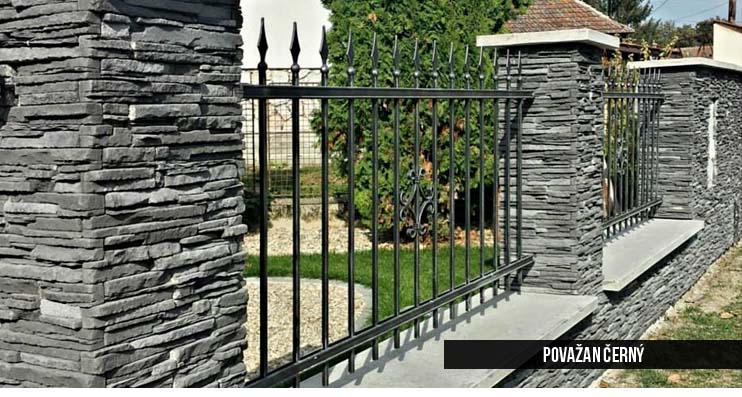 Inspirace - Kamenné Ploty - fotogalerie obkladu plotu | Kamenné obklady ...