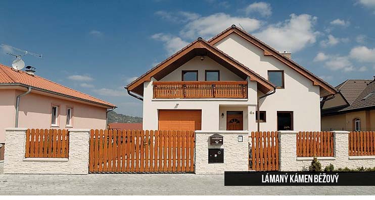 Inspirace - Kamenné Ploty - fotogalerie obkladu plotu | Kamenné obklady ...