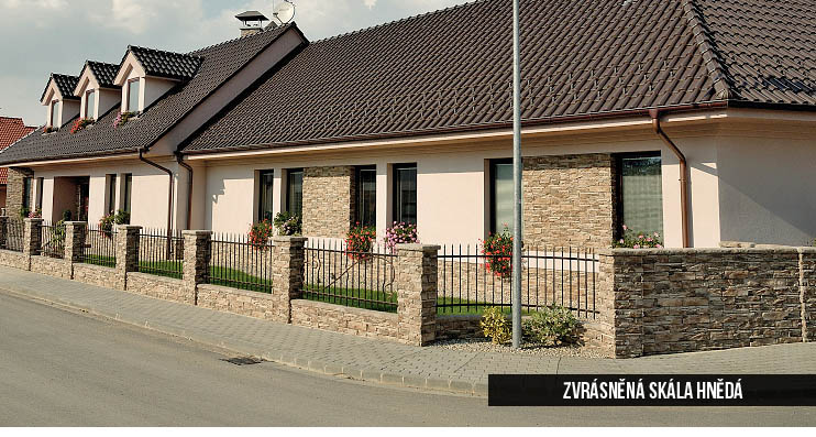 Inspirace - Kamenné Ploty - fotogalerie obkladu plotu | Kamenné obklady ...