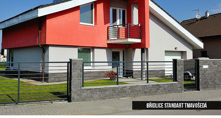 Inspirace - Kamenné Ploty - fotogalerie obkladu plotu | Kamenné obklady ...