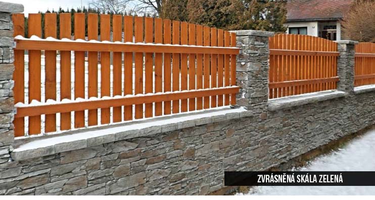 Inspirace - Kamenné Ploty - fotogalerie obkladu plotu | Kamenné obklady ...